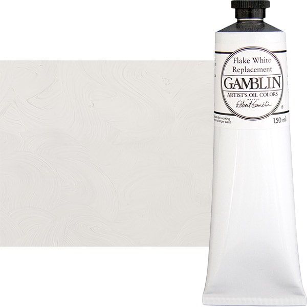 Gamblin Artists Oil - Flake White Replacement, 150ml Tube | Jerry's ...