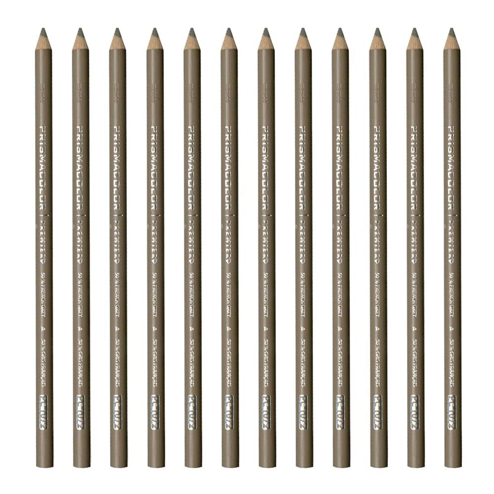 Prismacolor Premier Colored Pencil PC1072 French Gray 50% (Set of 12 ...