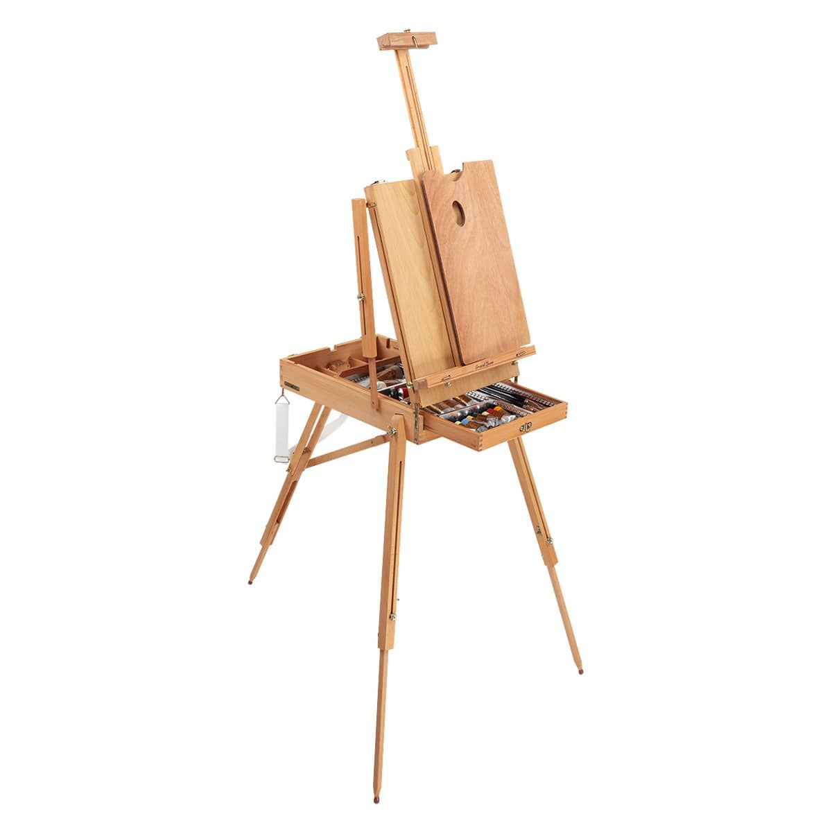 Grand Luxe Full Box French Easel, Premium Oiled Beechwood | Jerry's ...