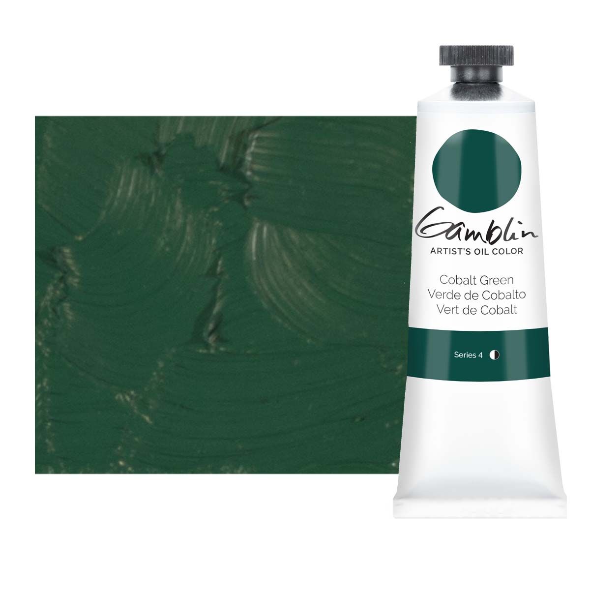 Gamblin Artists Oil - Cobalt Green, 37ml Tube | Jerry's Artarama