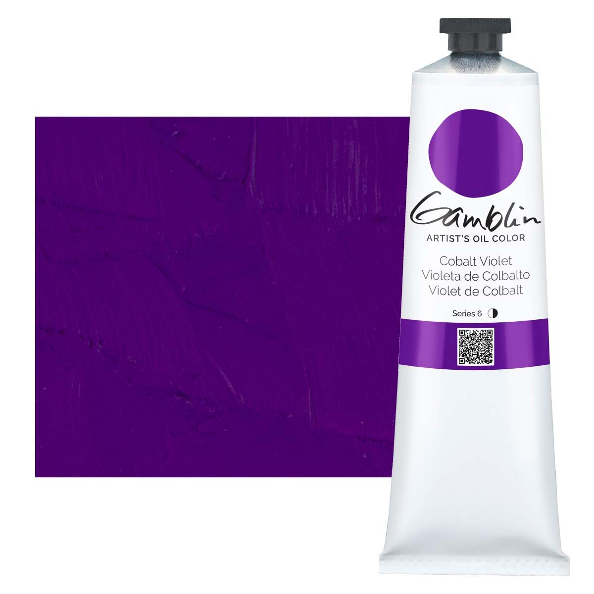 Gamblin Artists Oil - Cobalt Violet, 150ml Tube | Jerry's Artarama