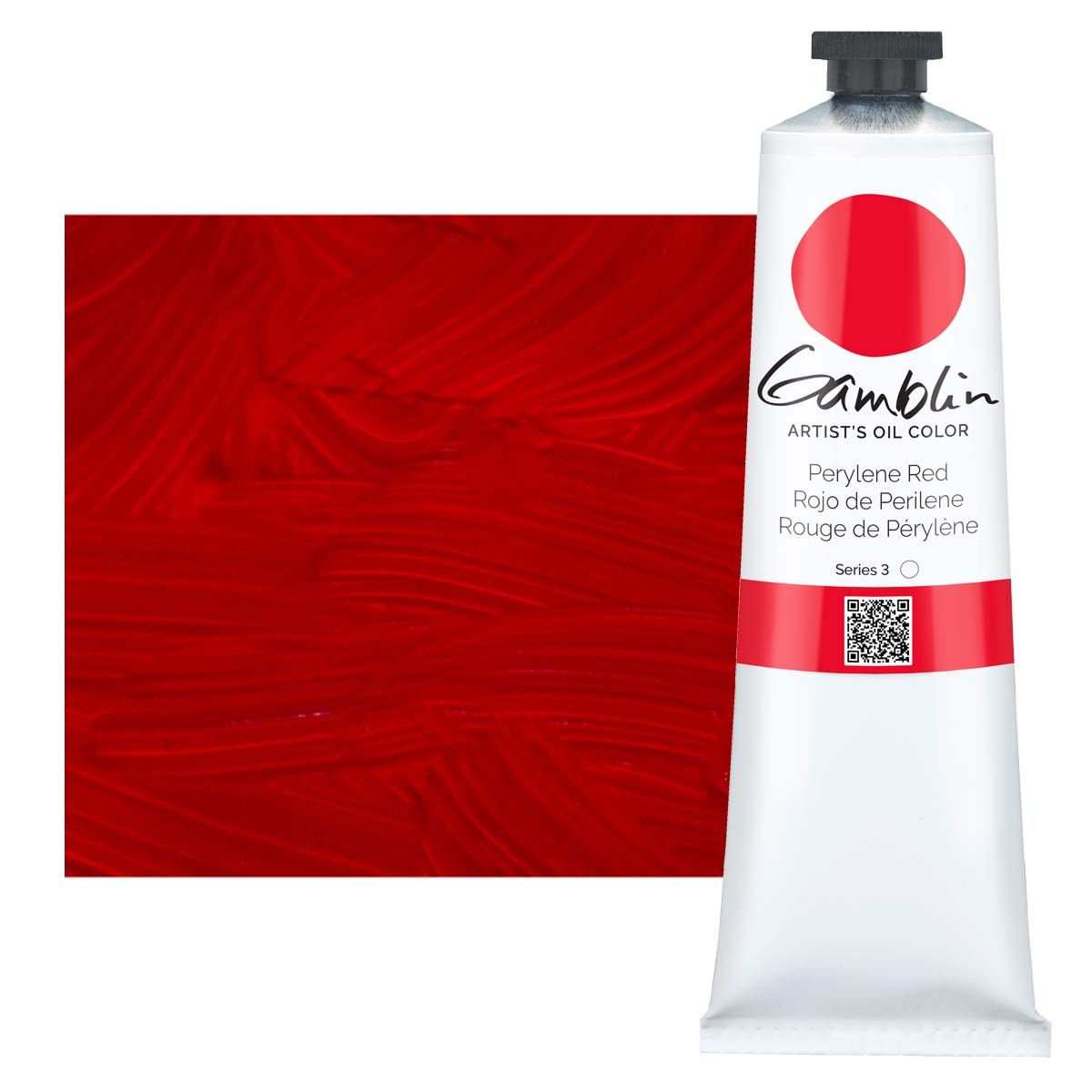 Gamblin Artists Oil - Perylene Red, 150ml Tube | Jerry's Artarama