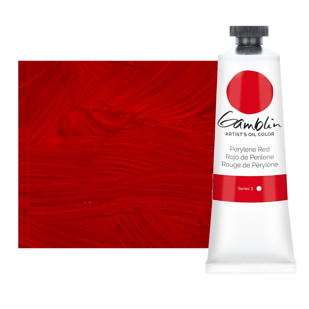Gamblin Artists Oil - Perylene Red, 37ml Tube | Jerry's Artarama