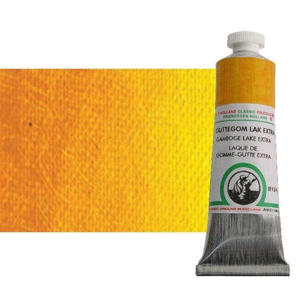 Old Holland Oil Color, Gamboge Lake Extra, 40ml Tube | Jerry's Artarama