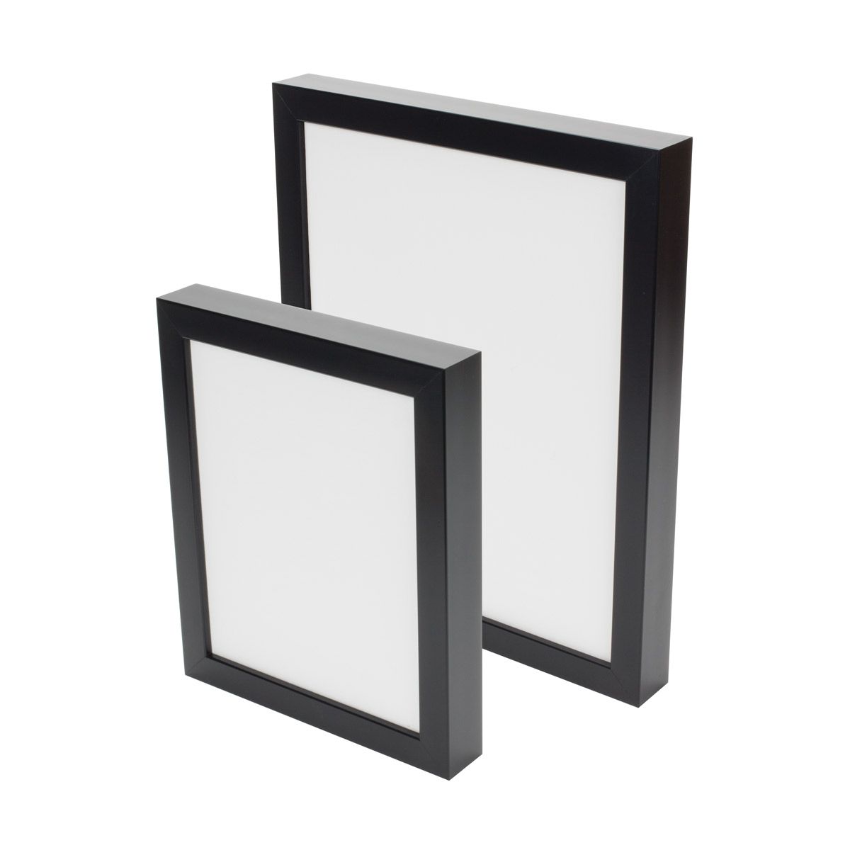 Gotham Black Deep Gallery Frames w/ Glazing & Backing | Jerry's Artarama