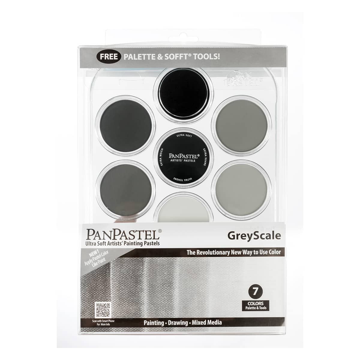 PanPastel™ Greyscale Kit, 7 Colors | Jerry's Artarama