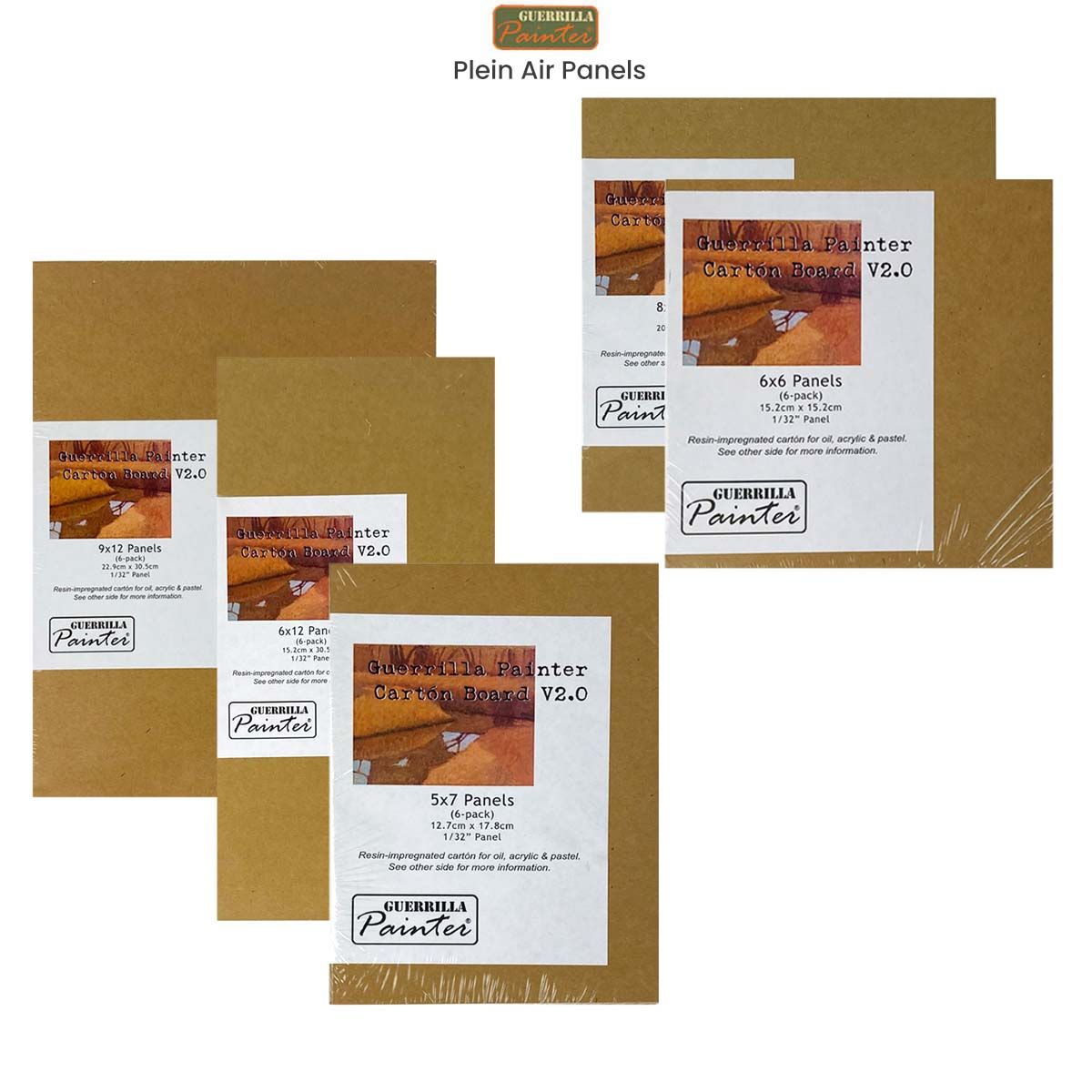 Guerrilla Cartón Plein Air Panels | Jerry's Artarama