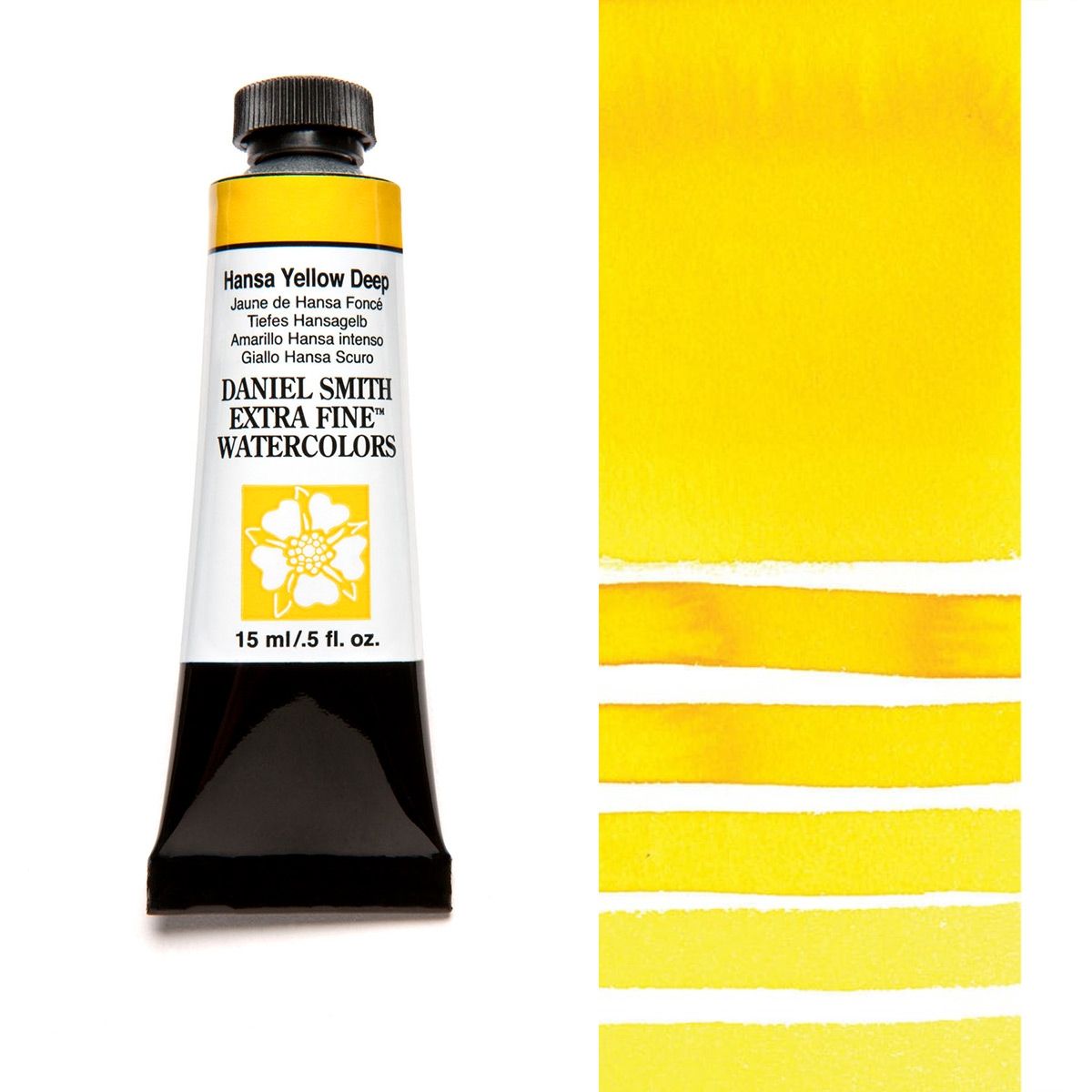 Daniel Smith Extra Fine Watercolor - Hansa Yellow Deep, 15 ml Tube ...