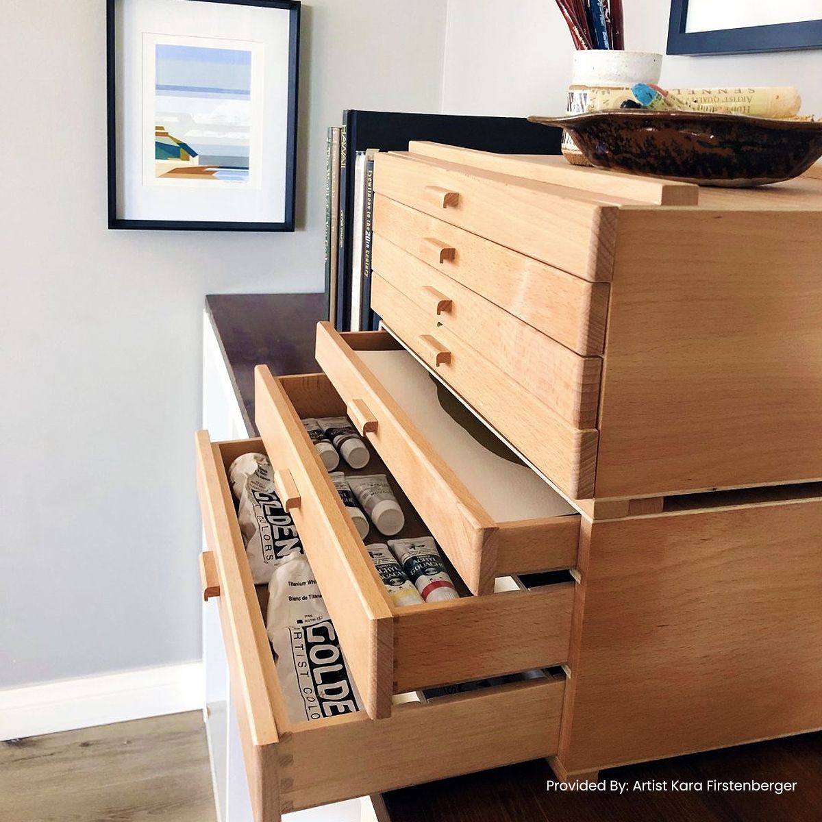 Artists Paint & brush Storage Chests by HG Art Concepts | Jerry's Artarama