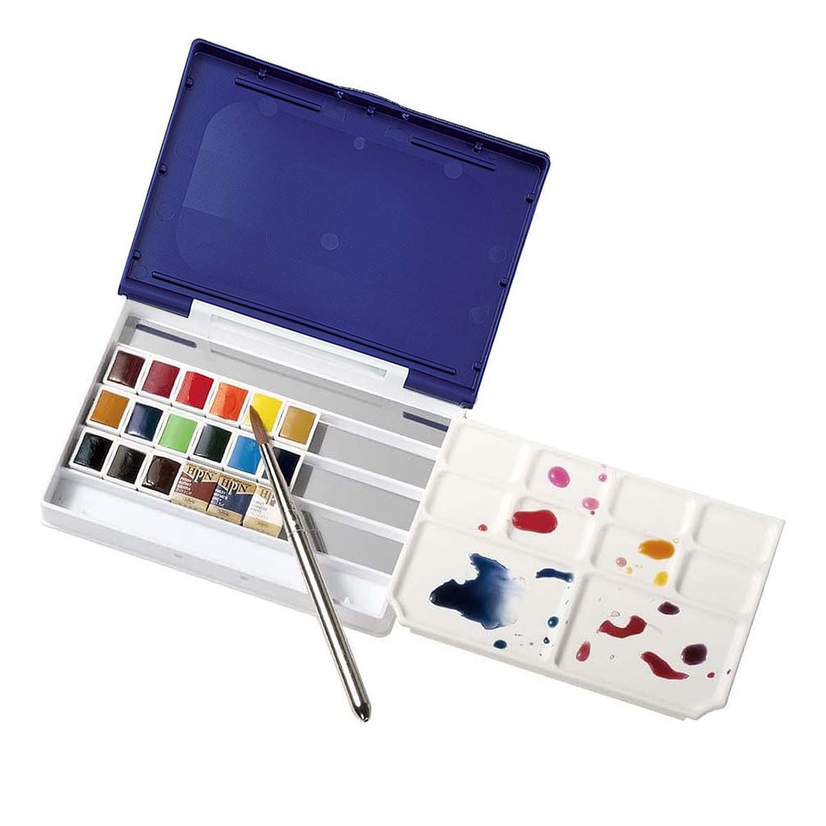 Holbein Artists' Watercolor Set of 18, Half Pans | Jerry's Artarama