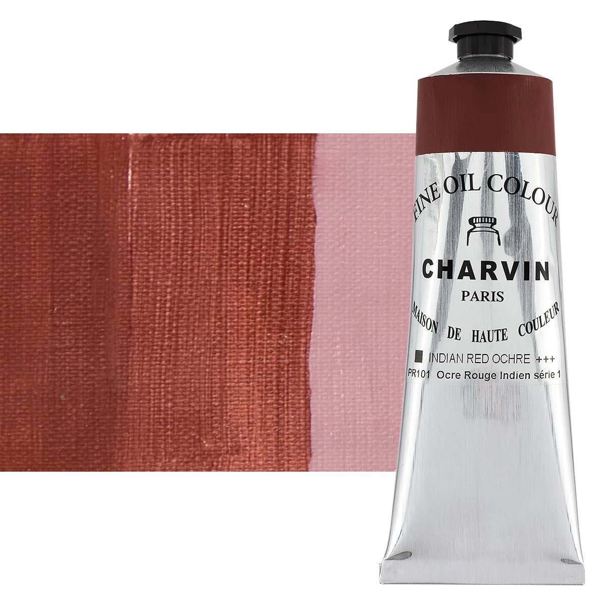 Charvin Fine Oil Paint, Indian Red Ochre - 150ml | Jerry's Artarama