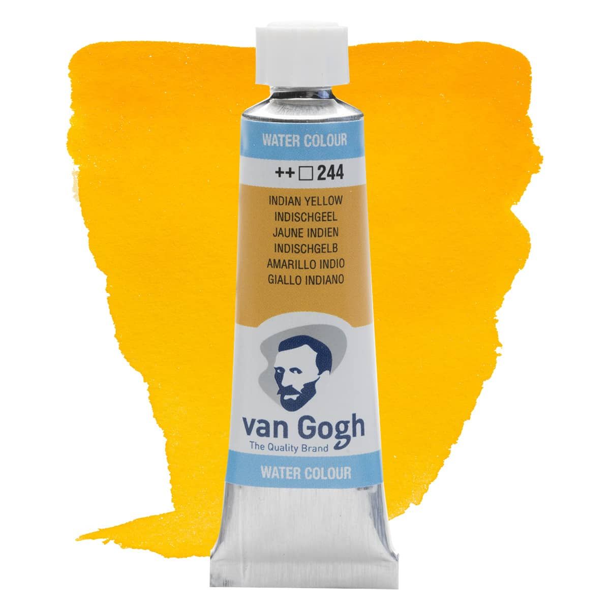 Van Gogh Watercolors - Indian Yellow, 10ml Tube | Jerry's Artarama