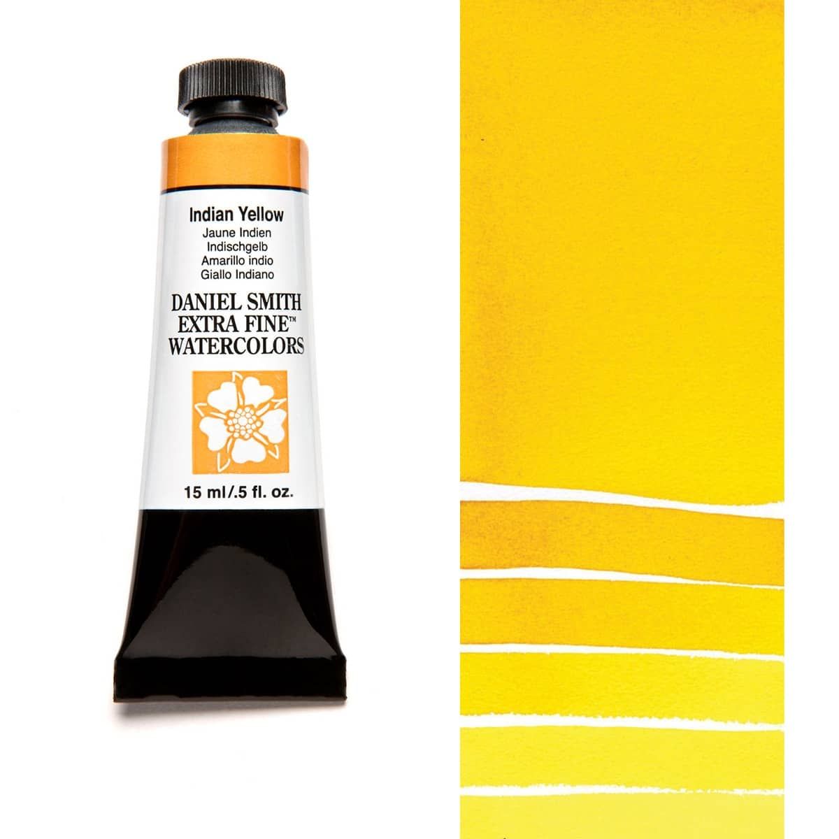 Daniel Smith Extra Fine Watercolor - Indian Yellow, 15 ml Tube | Jerry ...