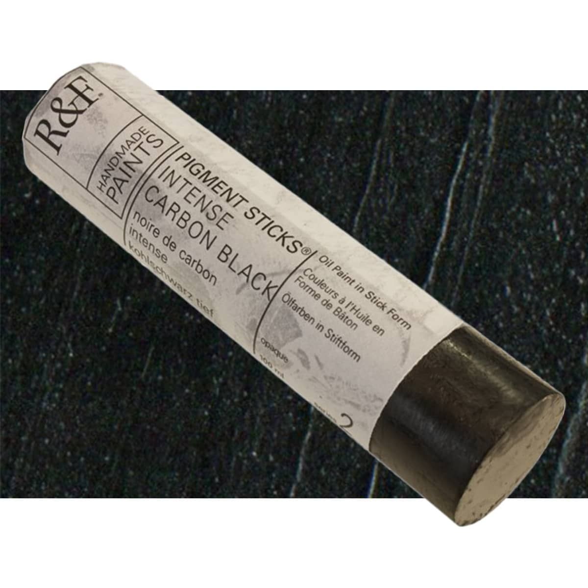 R&F Pigment Stick 100ml - Intense Carbon Black | Jerry's Artarama