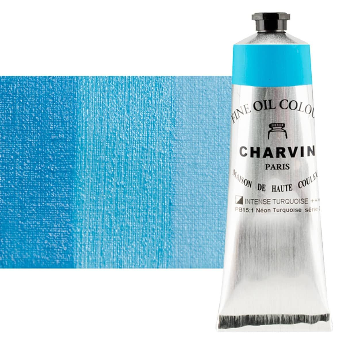 Charvin Fine Oil Paint, Intense Turquoise - 150ml | Jerry's Artarama
