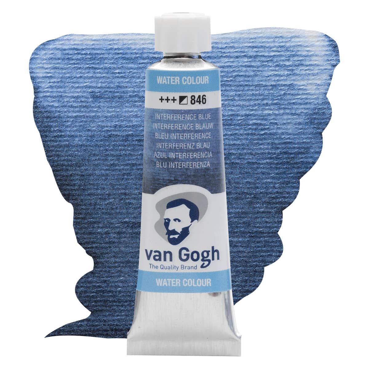 Van Gogh Watercolors - Interference Blue, 10ml Tube | Jerry's Artarama