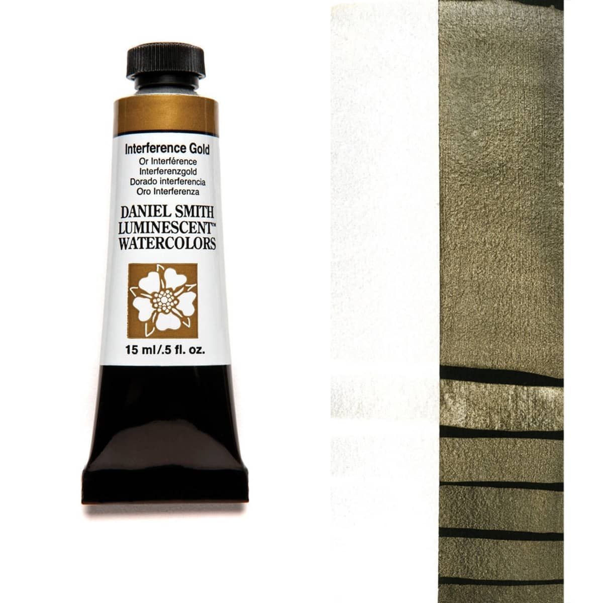 Daniel Smith Extra Fine Watercolor - Interference Gold, 15 ml Tube ...