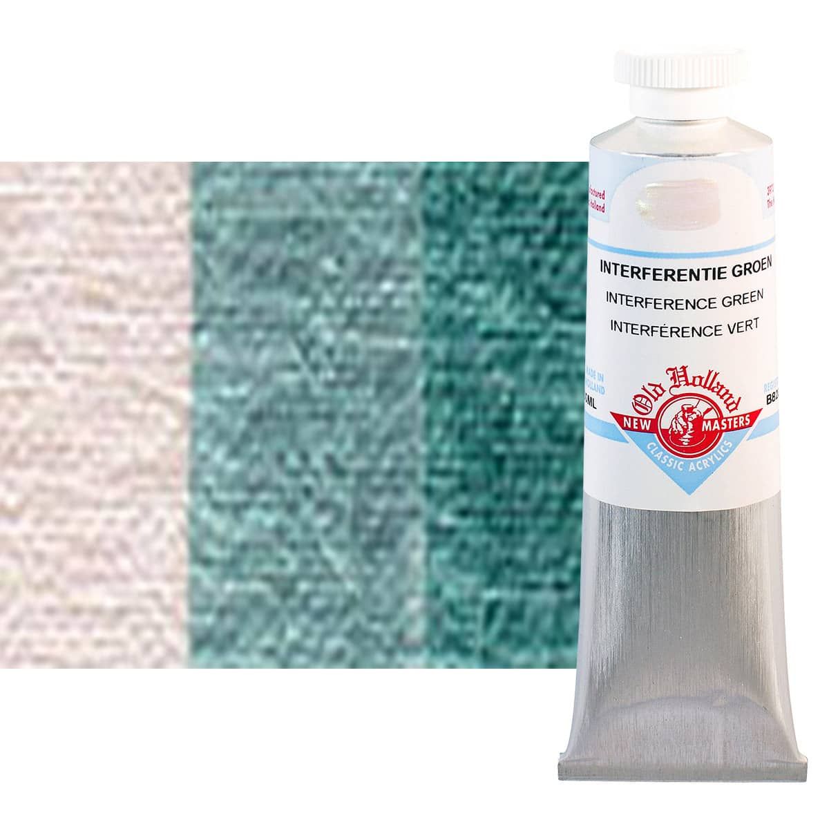 Old Holland New Masters Classic Acrylic Colors Interference Green 60 ml ...