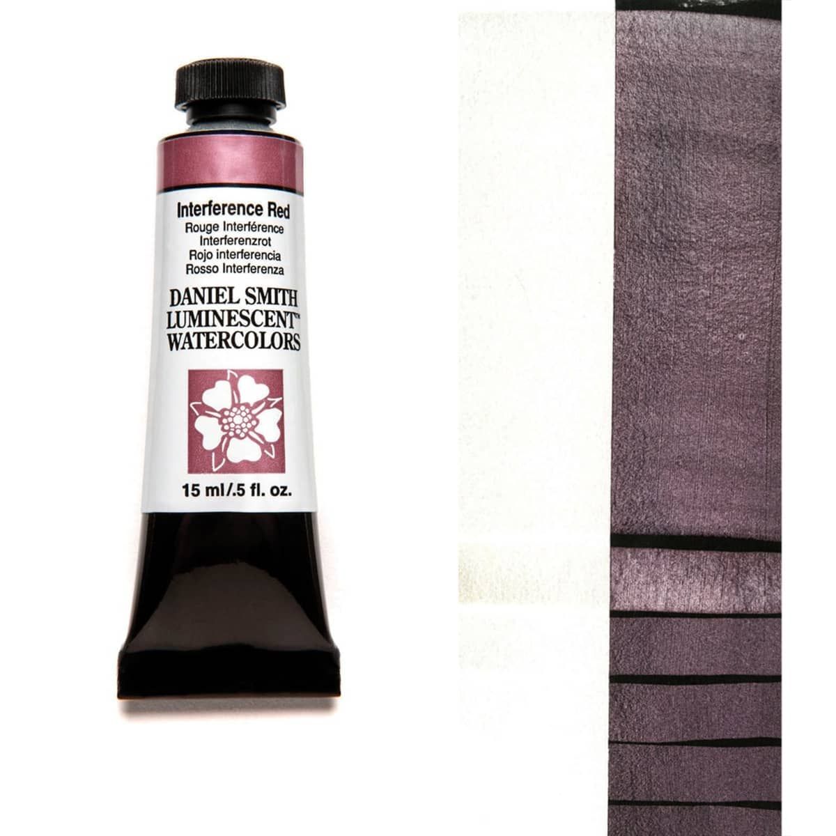 Daniel Smith Extra Fine Watercolor - Interference Red, 15 ml Tube ...