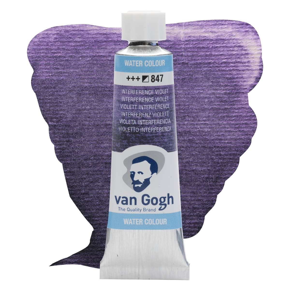 Van Gogh Watercolors - Interference Violet, 10ml Tube | Jerry's Artarama