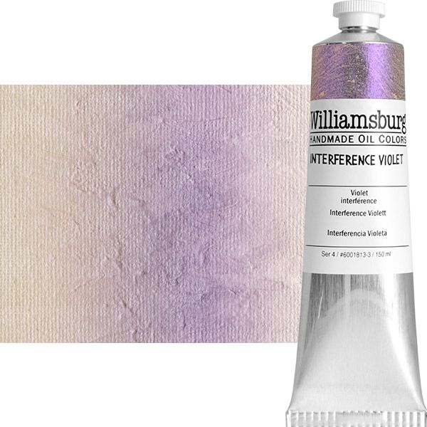 Williamsburg Handmade Oil Paint - Interference Violet, 150ml Tube ...