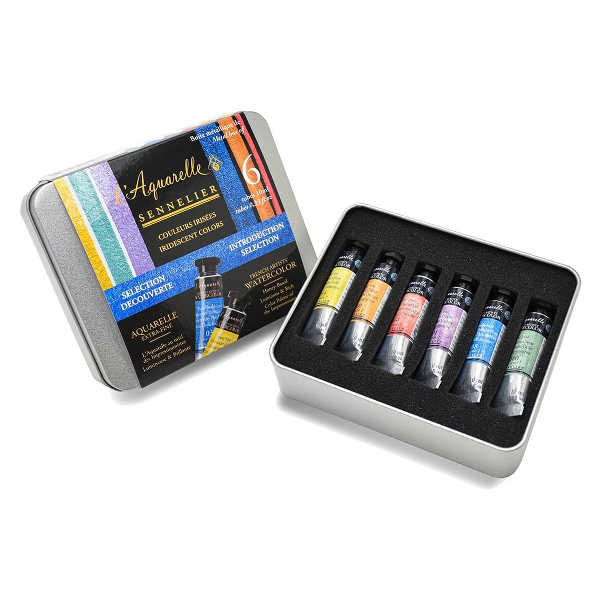 Sennelier L'Aquarelle French Artists' Watercolor Iridescent Colors ...