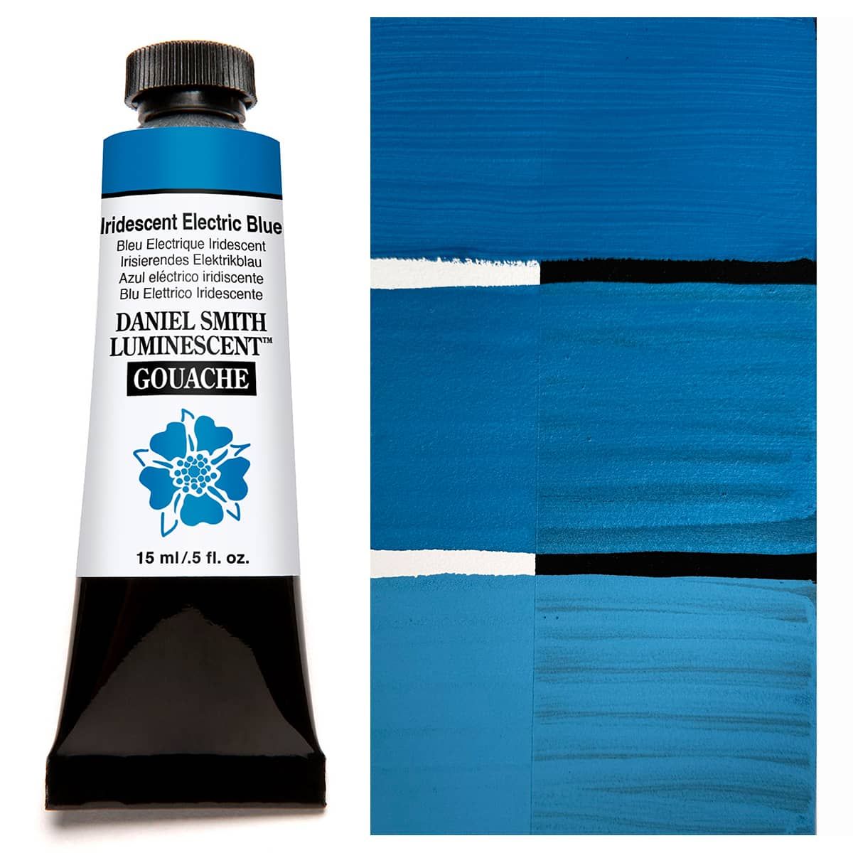 DANIEL SMITH Extra Fine GOUACHE Iridescent Electric Blue, 15ml Tube ...