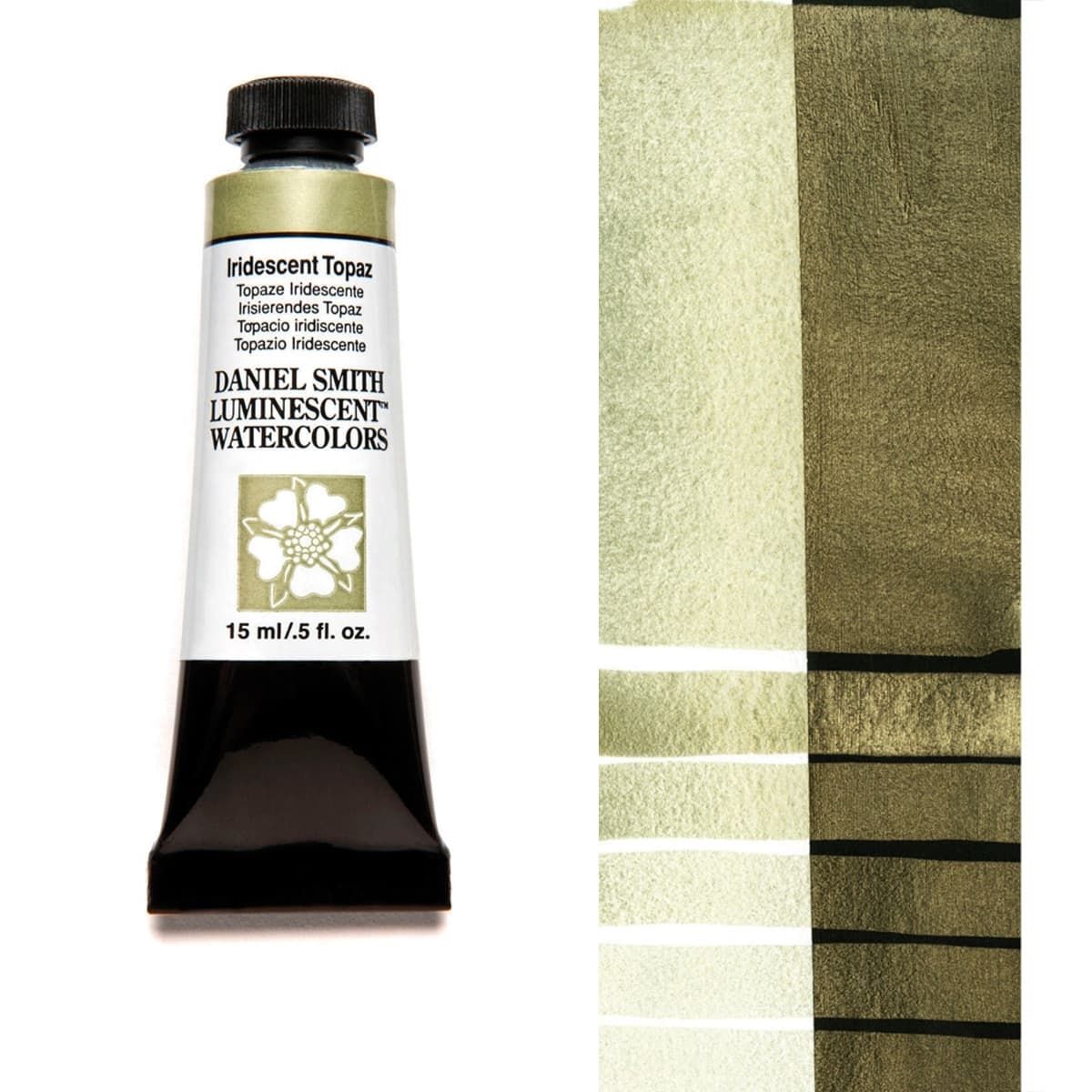 Daniel Smith Extra Fine Watercolor - Iridescent Topaz, 15 ml Tube ...