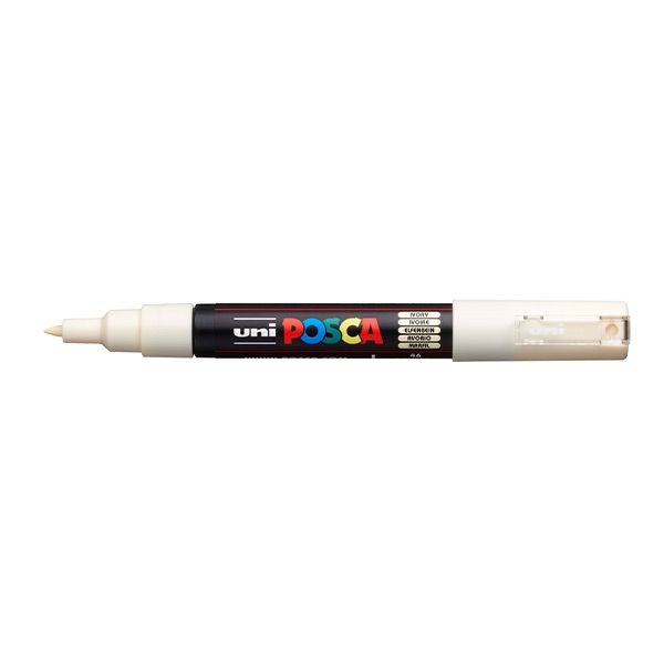 Posca Paint Marker, Ivory, X-Fine Tip Marker | Jerry's Artarama