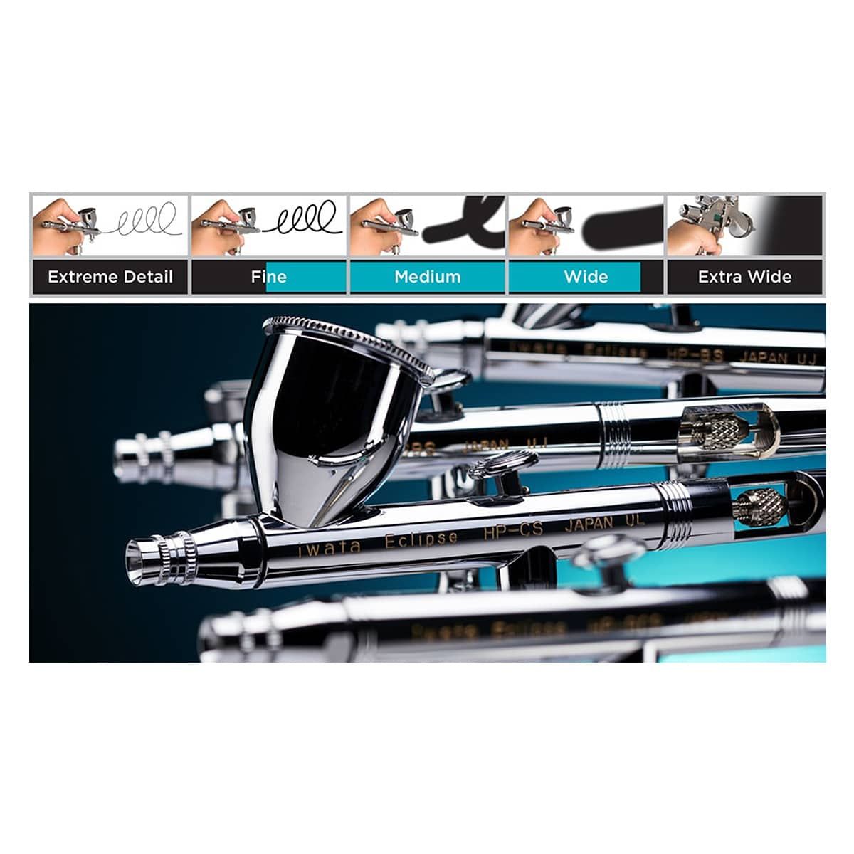 Iwata Medea Eclipse CS Airbrush | Jerry's Artarama