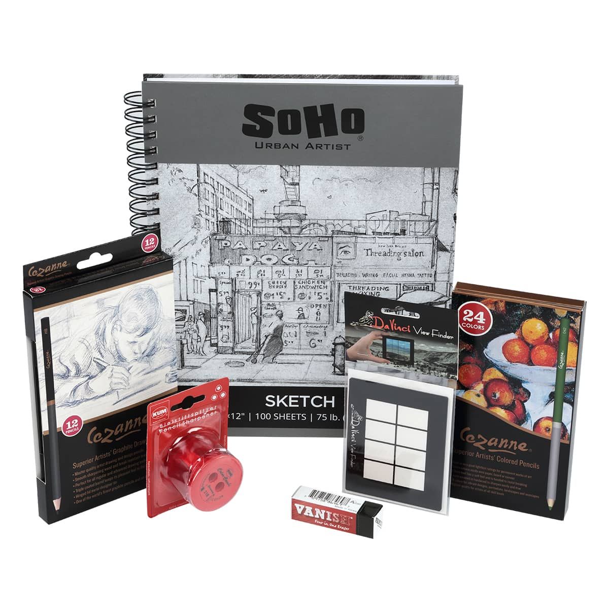 Jerrys Stay-cation Drawing Set | Jerry's Artarama