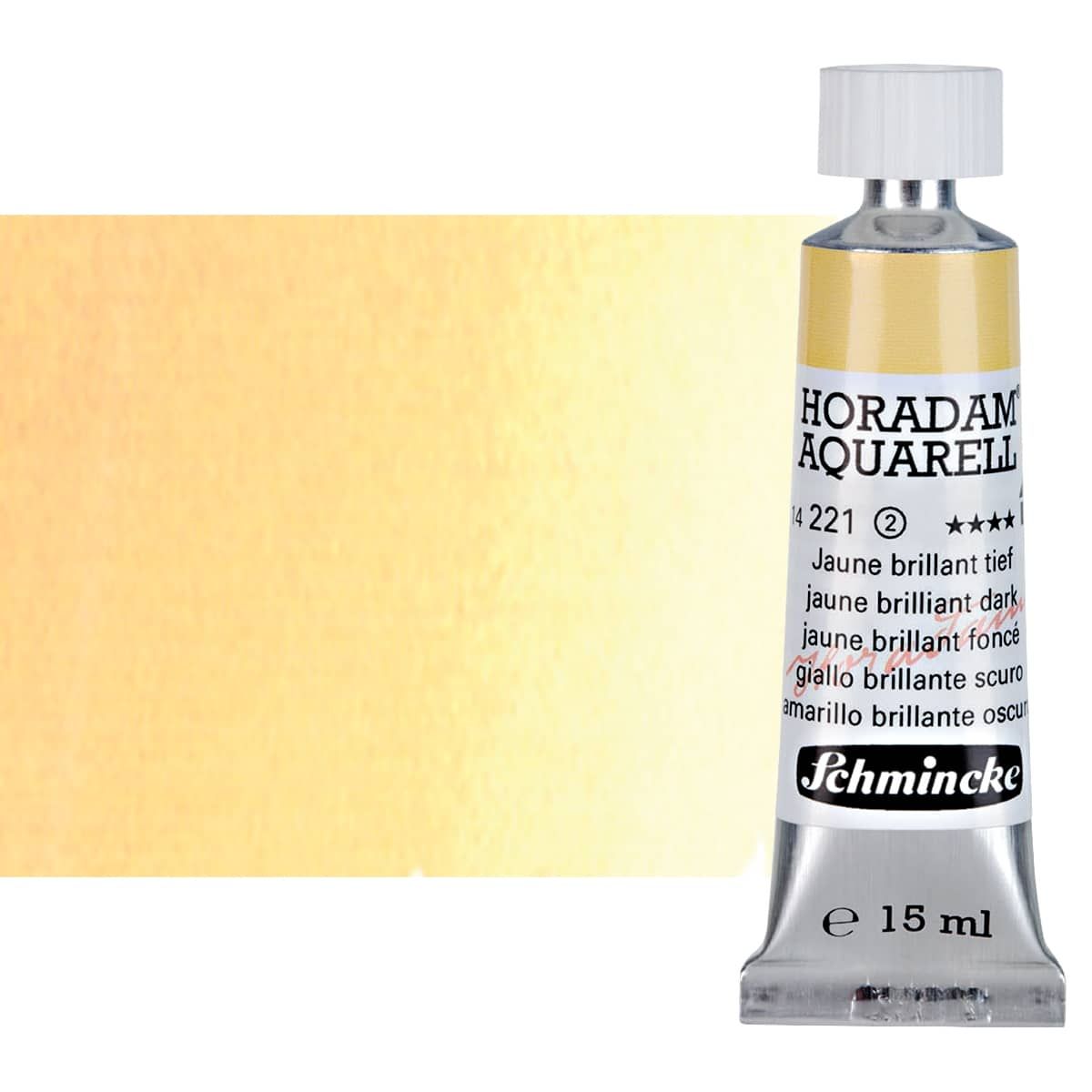 Schmincke Horadam Watercolor - Jaune Brilliant Dark, 15ml | Jerry's ...