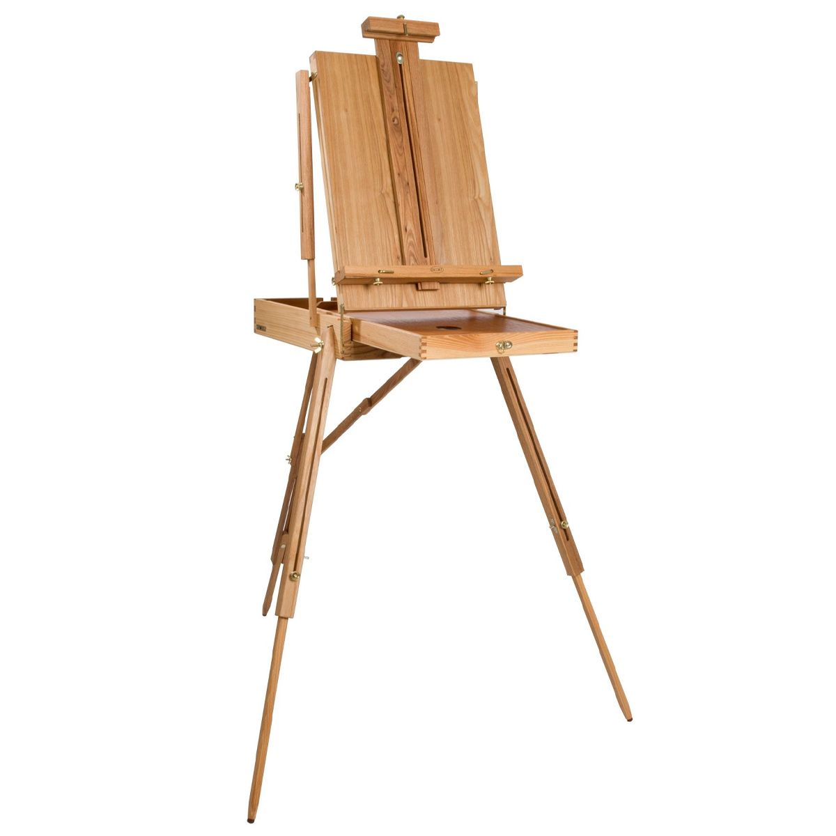 Jullian Escort French Easel, Beechwood, w/ Leg Spikes | Jerry's Artarama