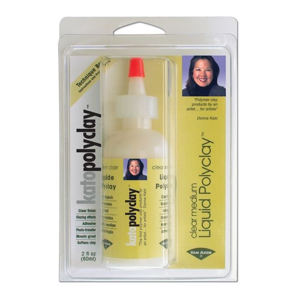 Van Aken Kato Liquid Polyclay 2oz Clear Medium | Jerry's Artarama