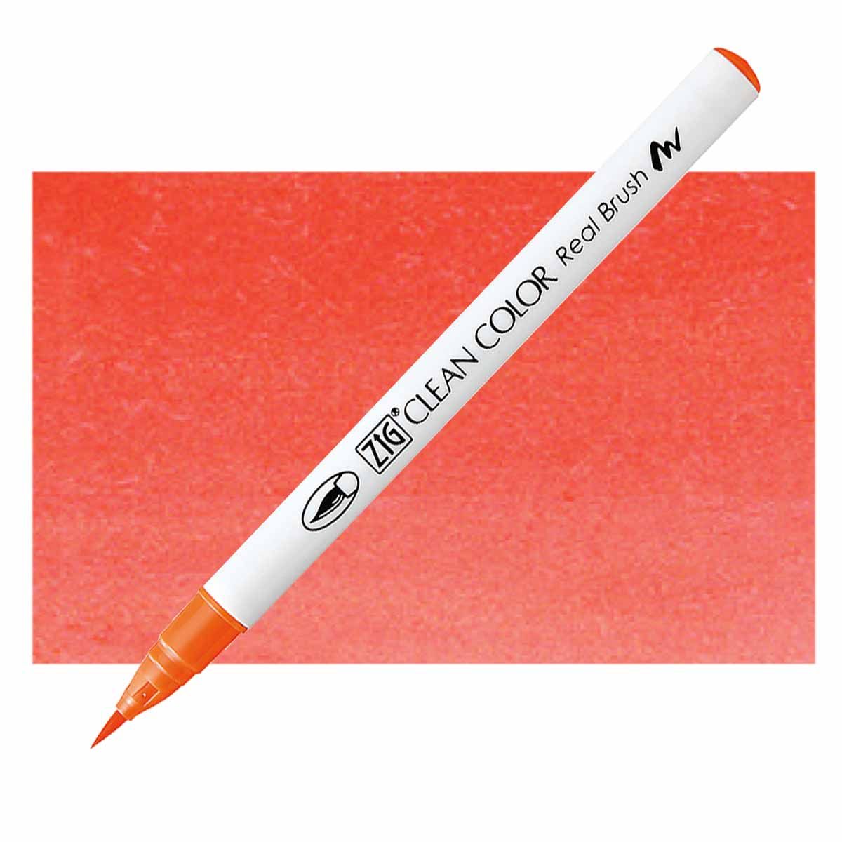 Kuretake Zig Clean Color Brush Marker Orange | Jerry's Artarama