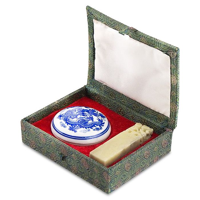 Lian Zhen's Chop & Red Paste Ink Chinese Painting Box Set | Jerry's ...