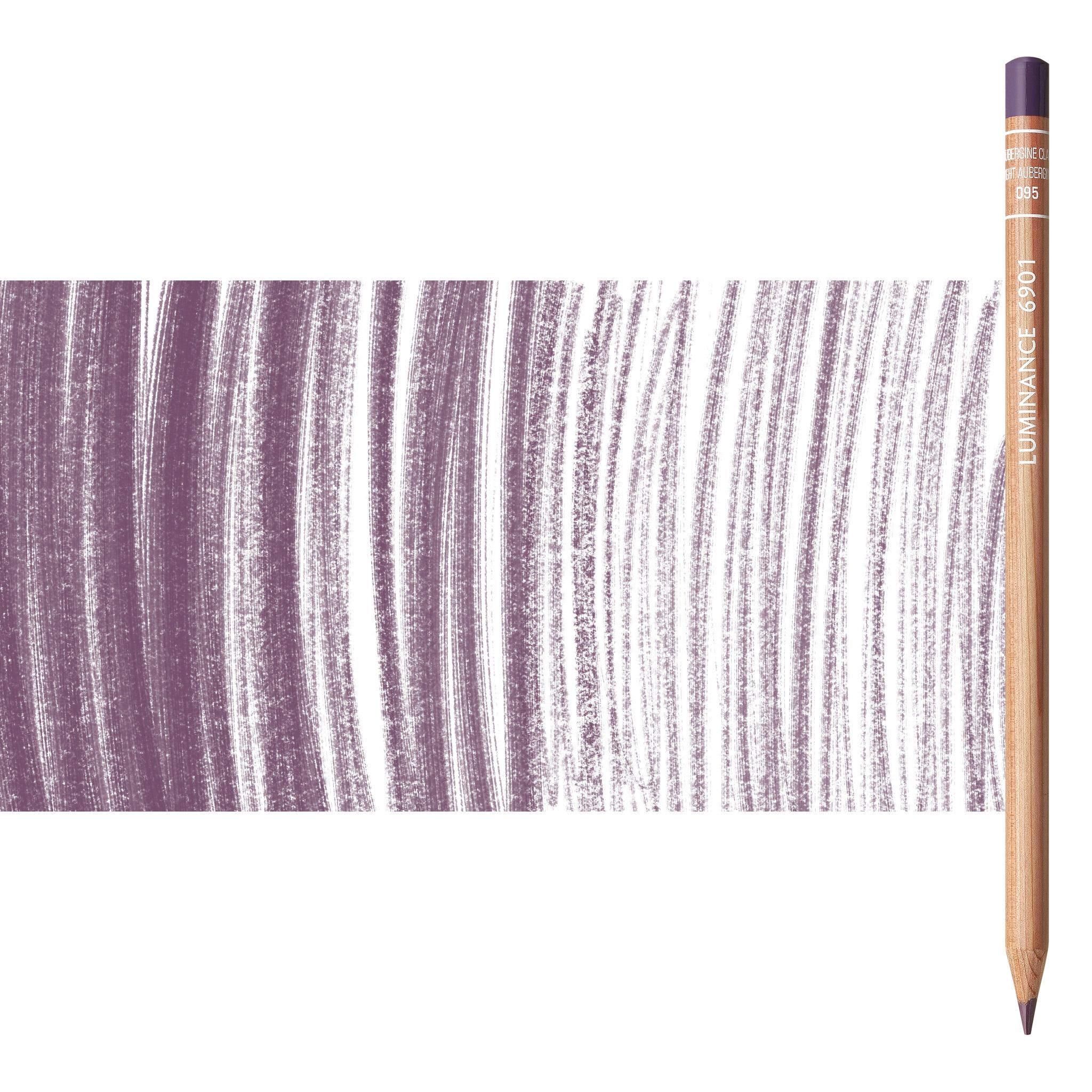 Caran d'Ache Luminance 6901 Lightfast Pencil No. 095 - Light Aubergine ...