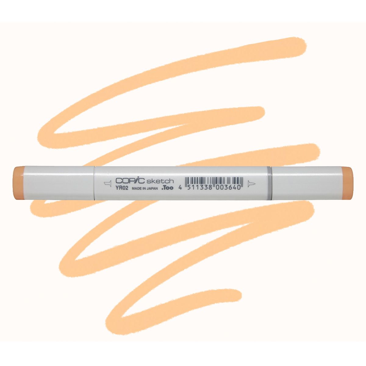Copic Sketch Marker YR02 Light Orange | Jerry's Artarama