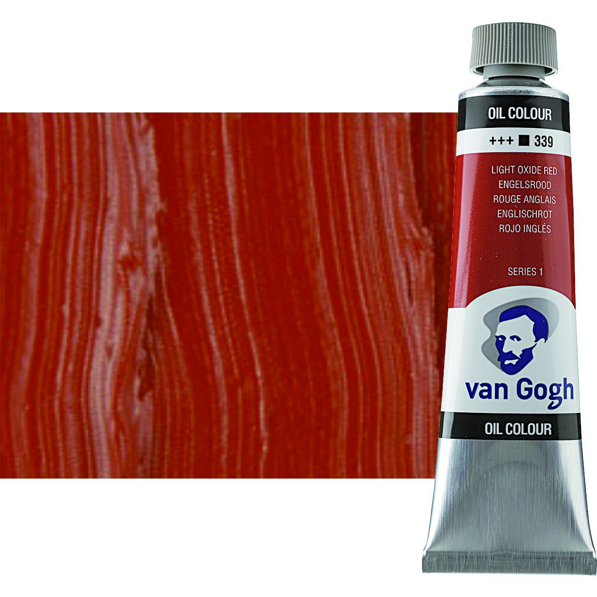 Van Gogh Oil Color, 40ml Light Oxide Red Tube | Jerry's Artarama