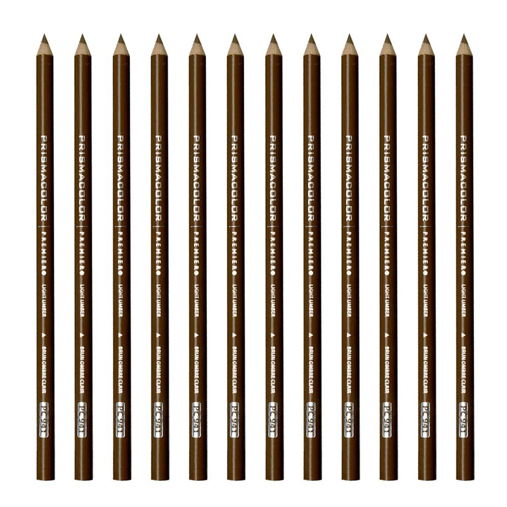 Prismacolor Premier Colored Pencil PC941 Light Umber (Set of 12 ...