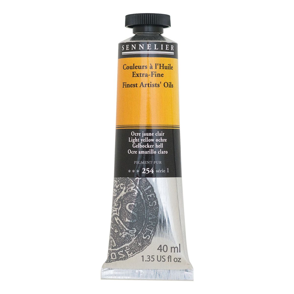 Sennelier Artists Extra-Fine Oil - Light Yellow Ochre, 40 ml | Jerry's ...