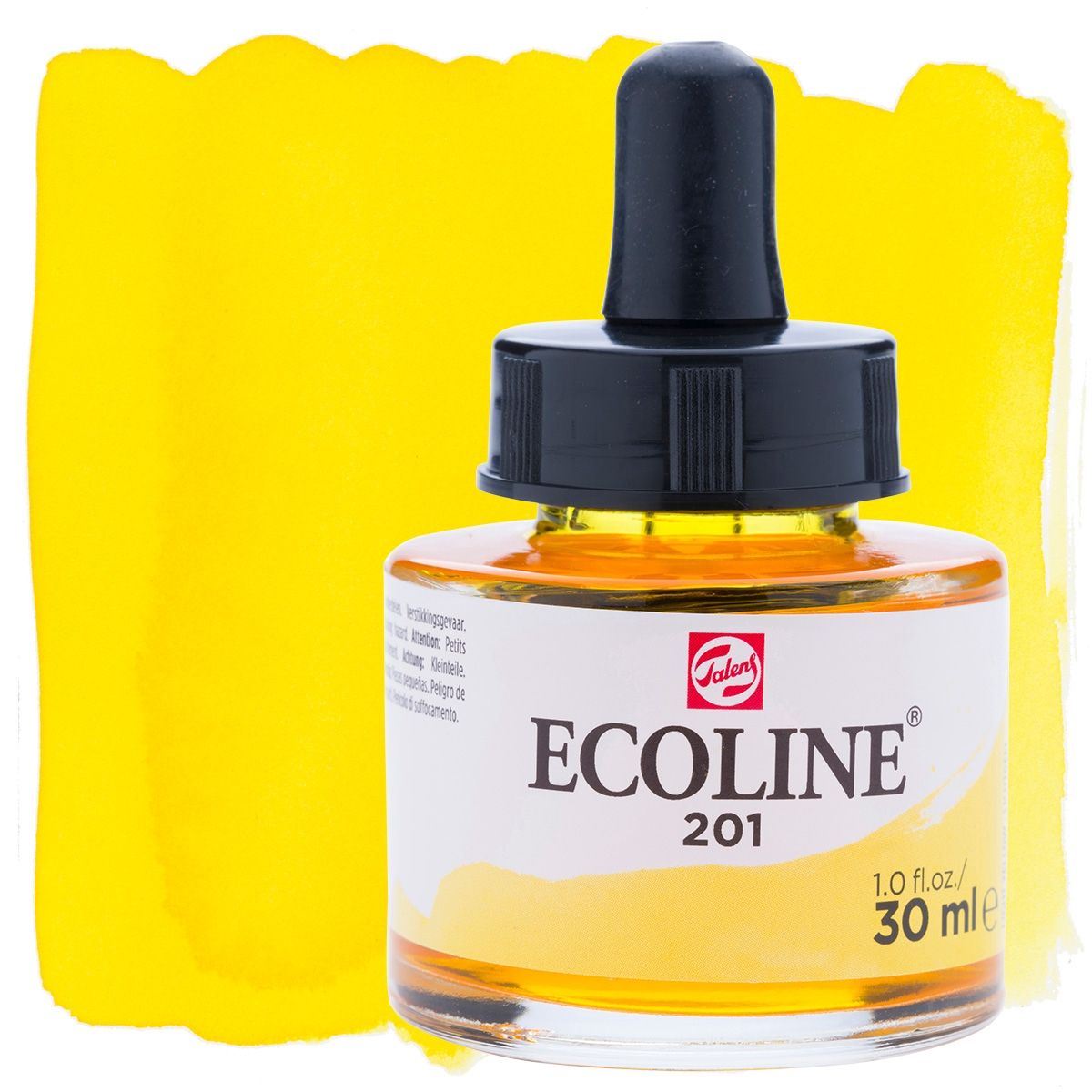 Ecoline Liquid Watercolor, Light Yellow 30ml Pipette Jar | Jerry's Artarama