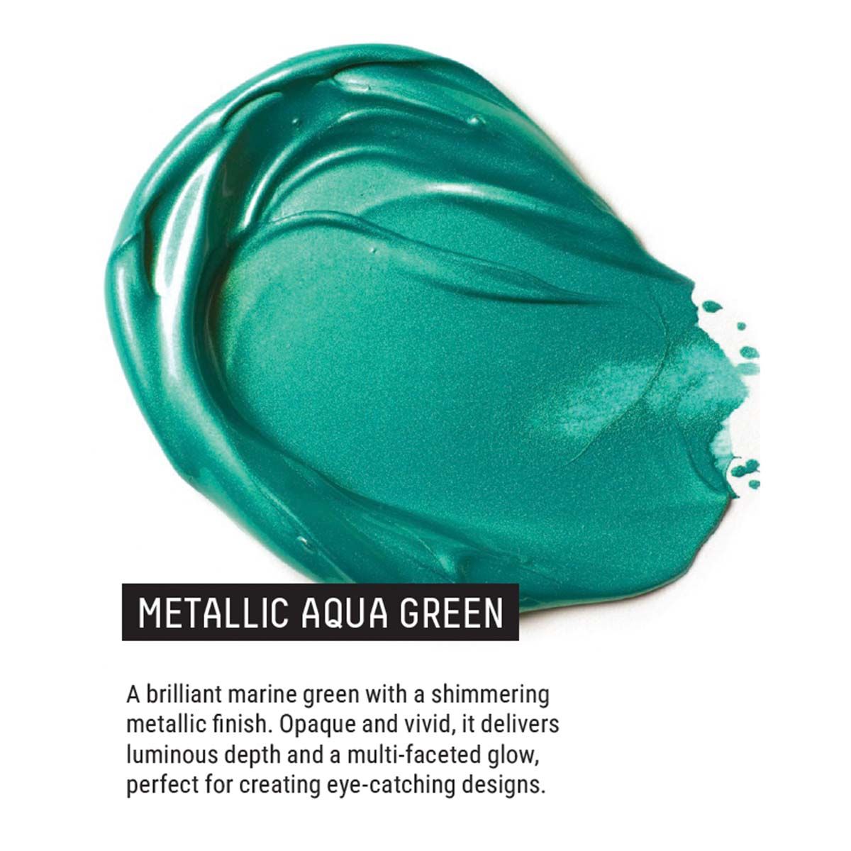 Liquitex Basics Acrylic Paint - Metallic Aqua Green, 4oz Tube | Jerry's ...