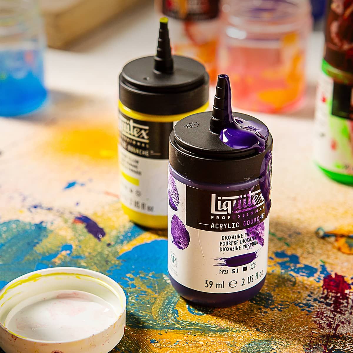 Liquitex Professional Acrylic Ink 30ml Bottle - Dioxazine Purple ...