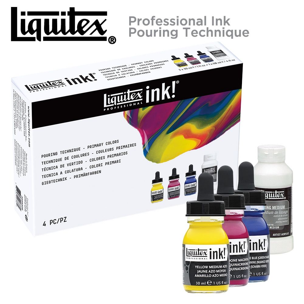 Liquitex Professional Acrylic Ink Pouring Technique Sets | Jerry's Artarama