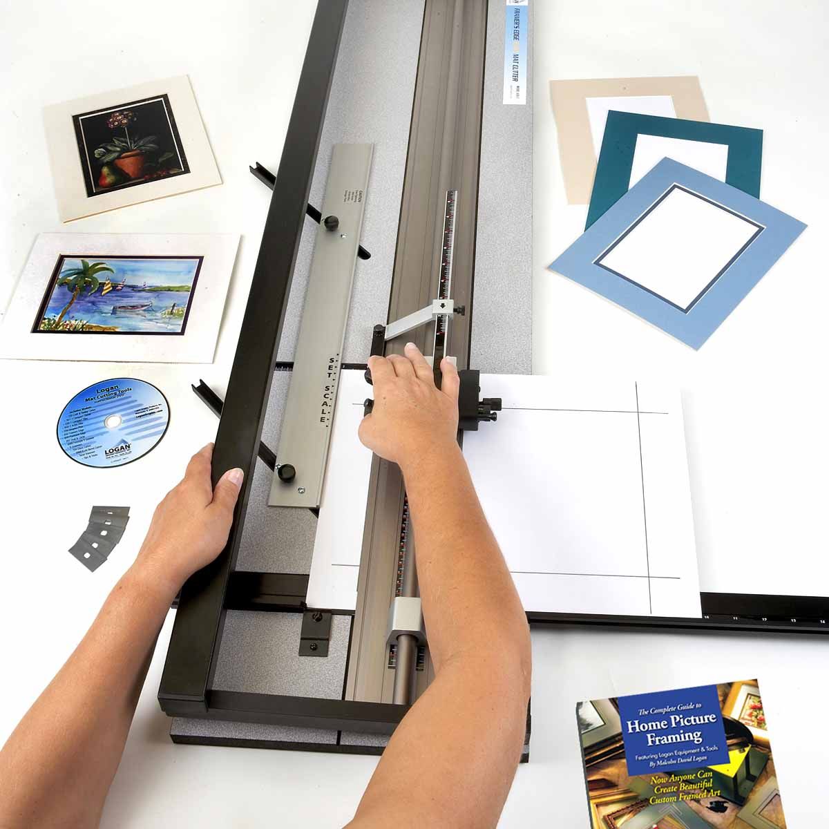 Logan 650-1 Framer's Edge Elite Mat Cutter, 40" | Jerry's Artarama