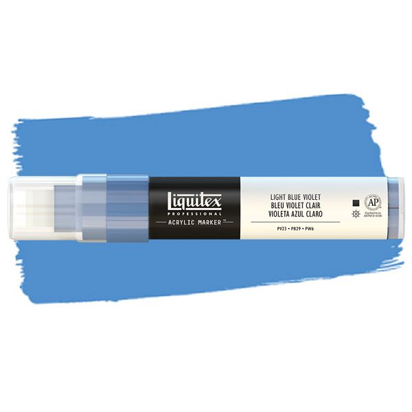 Liquitex Professional Paint Marker Wide (15mm) - Light Blue Violet ...
