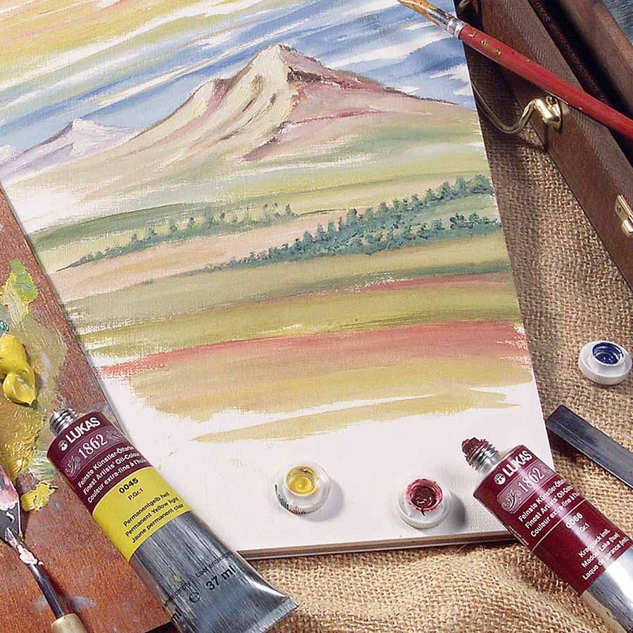 LUKAS 1862 Oil Color - Naples Yellow Light, 200ml | Jerry's Artarama