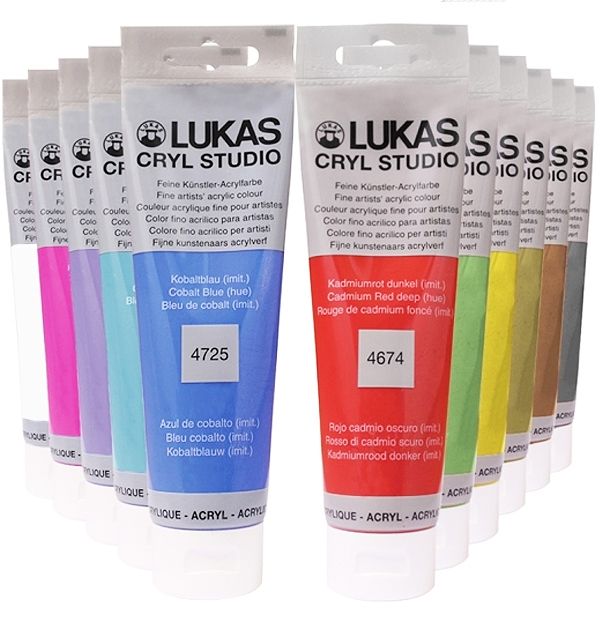 LUKAS CRYL Studio Artist Acrylic Paints | Jerry's Artarama