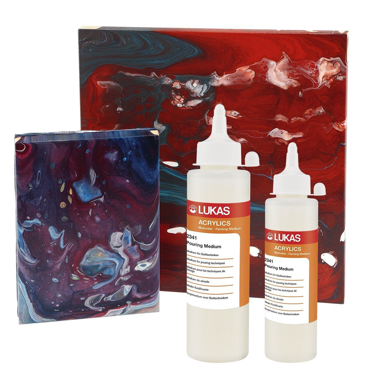 Lukas Acrylic Pouring Medium, 5 Liter Jug | Jerry's Artarama